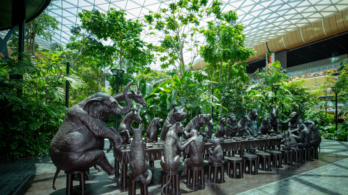 Hamad International Airport Unveils 5 New Wildlife Sculptures Time Out Doha